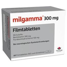 WÖRWAG PHARMA MILGAMMA 300 mg Filmtabletten