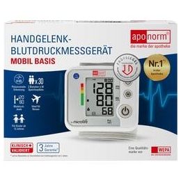 aponorm Blutdruckmessgerät Mobil Basis Handgelenk
