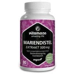 Vitamaze GmbH vitamaze MARIENDISTEL 500 mg Extrakt hochdosiert