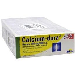 Calcium-dura Vit D3 Brause 600mg/400 I.E.