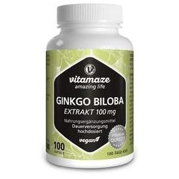 Vitamaze GmbH vitamaze GINKGO BILOBA 100 mg