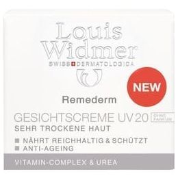 Louis Widmer WIDMER Remederm Gesichtscreme UV 20 unparfümiert