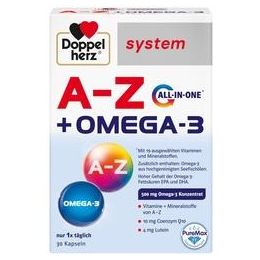 Queisser Doppelherz system A-Z + OMEGA-3 ALL IN ONE