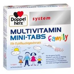 Queisser Doppelherz system MULTIVITAMIN MINI-TABS family