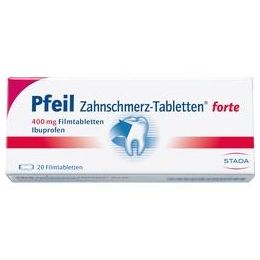 STADA Pfeil Zahnschmerz-Tabletten forte 400mg