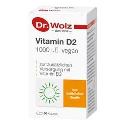 Dr. Wolz Zell GmbH Dr. Wolz Vitamin D2 1000 I.E. vegan