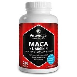 Vitamaze GmbH vitamaze MACA 4:1 HOCHDOSIERT + L-Arginin