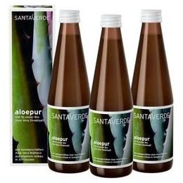 SANTA VERDE aloepur Aloe Vera Direktsaft