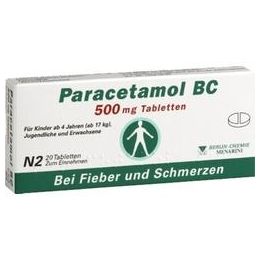 BERLIN-CHEMIE Paracetamol BC 500mg