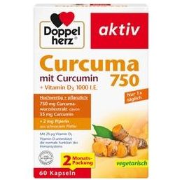 Queisser Doppelherz aktiv Curcuma 750 mit Curcumin + Vitamin D3