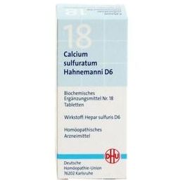 DHU-Arzneimittel DHU Schüssler-Salz Nr. 18 Calcium sulfuratum D 6 Tabletten