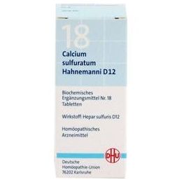 DHU-Arzneimittel DHU Schüssler-Salz Nr. 18 Cuprum arsenicosum D 12 Tabletten