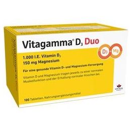 WÖRWAG PHARMA Vitagamma D3 Duo 1000 I.E. Vitamin D3 150mg Magnesium