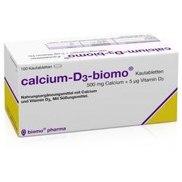 CALCIUM D3 biomo Kautabletten 500+D