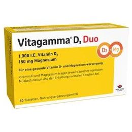 WÖRWAG PHARMA VITAGAMMA D3 Duo 1.000 I.E Vitamin D3 150mg Magnesium