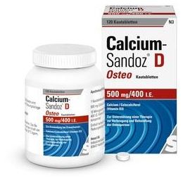 HEXAL® Calcium-Sandoz D Osteo 500mg/400 I.E.