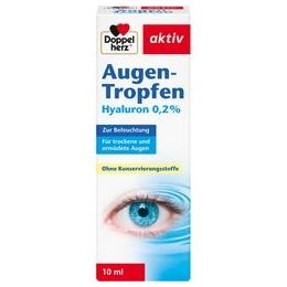 Queisser Doppelherz aktiv Augen-Tropfen Hyaluron 0,2%