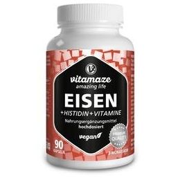 Vitamaze GmbH vitamaze Eisen 20 mg + Histidin + Vitamine C B9 B12