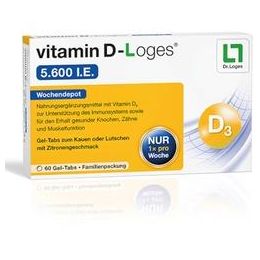 Dr. Loges + Co. GmbH vitamin D-Loges 5.600 I.E. Wochendepot