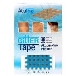 GITTER Tape AcuTop Akupunkturpflaster 5x6 cm blau