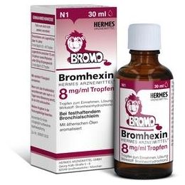 HERMES Arzneimittel Bromhexin HERMES 8mg/ml Tropfen