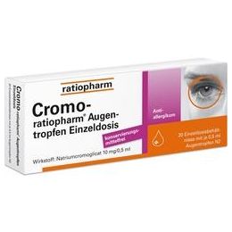 Cromo-ratiopharm Augentropfen Einzeldosis