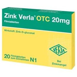 Verla-Pharm Arzneimittel GmbH & Co. KG Zink Verla OTC 20mg