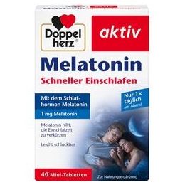 Queisser Doppelherz aktiv Melatonin Schneller Einschlafen