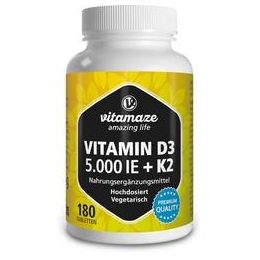 Vitamaze GmbH vitamaze VITAMIN D3 5000 I.E. K2