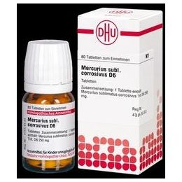 DHU-Arzneimittel MERCURIUS SUBLIMATUS corrosivus D 6 Tabletten