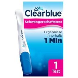 Wick Clearblue Schwangerschaftstest schnelle Erkennung