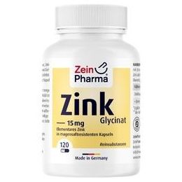 ZeinPharma Zein Pharma Zink-Chelat 15mg Magensaftresistente Kapseln