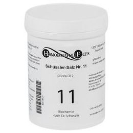 HOMOEOPATHIEFUCHS Schüssler-Salz Nummer 11 Silicea D12 Biochemie