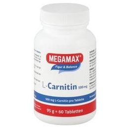 Megamax L Carnitin 500 mg Tabletten