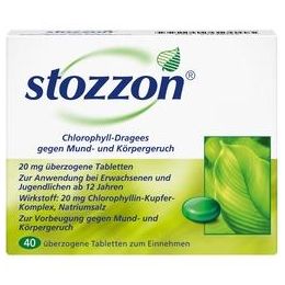 Queisser stozzon Chlorophyll-Dragees gegen Mund- und Körpergeruch