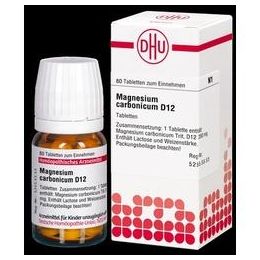 DHU-Arzneimittel MAGNESIUM CARBONICUM D 12 Tabletten