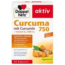 Queisser Doppelherz aktiv Curcuma 750 + Vitamin D3 1000 I.E.