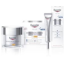 Eucerin Anti-Age Hyaluron-Filler Tagespflege LSF30 und Augenpflege Routine Set