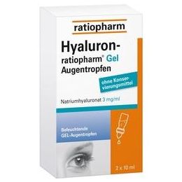 Hyaluron ratiopharm Gel Augentropfen