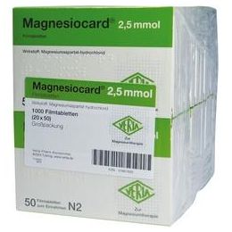 Verla-Pharm Arzneimittel GmbH & Co. KG MAGNESIOCARD 2,5 mmol Filmtabletten