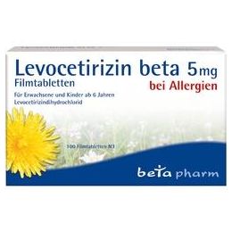 betapharm Levocetirizin Beta 5mg