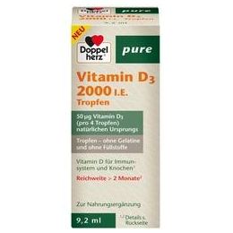 Queisser Dopppelherz pure Vitamin D3 2000 I.E.