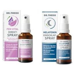 Dr. Theiss Naturwaren Besser schlafen in den Wechseljahren Set - Melatonin + Fem Vital Spray