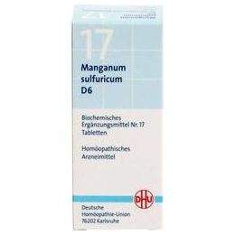 DHU-Arzneimittel DHU Schüssler-Salz Nr. 17 Manganum sulfuricum D 6 Tabletten