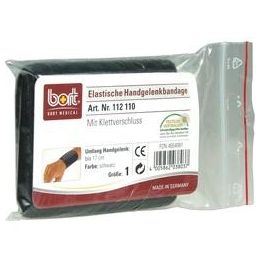 Bort Handgelenkbandage Gr.1 schwarz m.Klettvers.