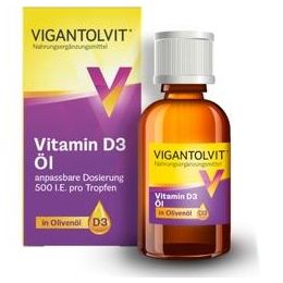 Wick VIGANTOLVIT 500 I.E./Tropfen Vitamin D3 Öl