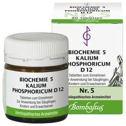 Bombastus BIOCHEMIE 5 Kalium phosphoricum D 12 Tabletten