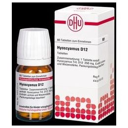 DHU-Arzneimittel HYOSCYAMUS D 12 Tabletten