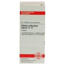 DHU-Arzneimittel STIBIUM SULFURATUM NIGRUM D 12 Tabletten