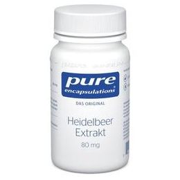 promedico pure encapsulations Heidelbeer Extrakt